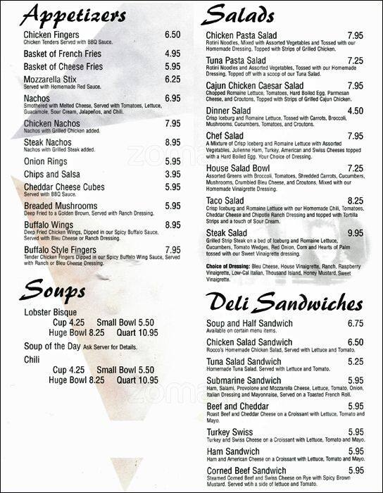 Features Bar & Grill Menu, Menu for Features Bar & Grill, Naperville ...