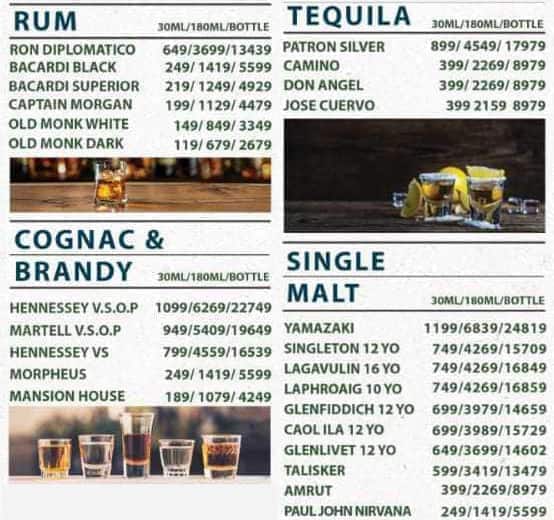 Menu at Peepai Kitchen & Brewery, Bengaluru