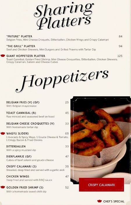 Belgian Cafe Menu, Menu for Belgian Cafe, Al Hamra, Ras al-Khaimah - Zomato