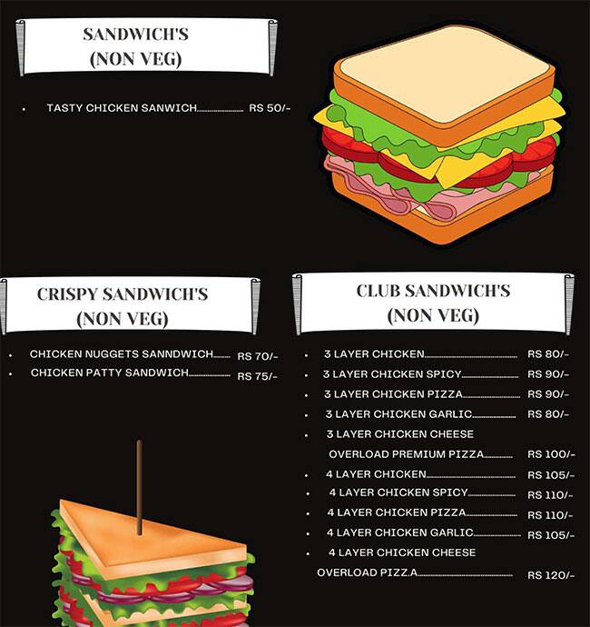 Menu of Eat & Chill, Poonamalle, Chennai