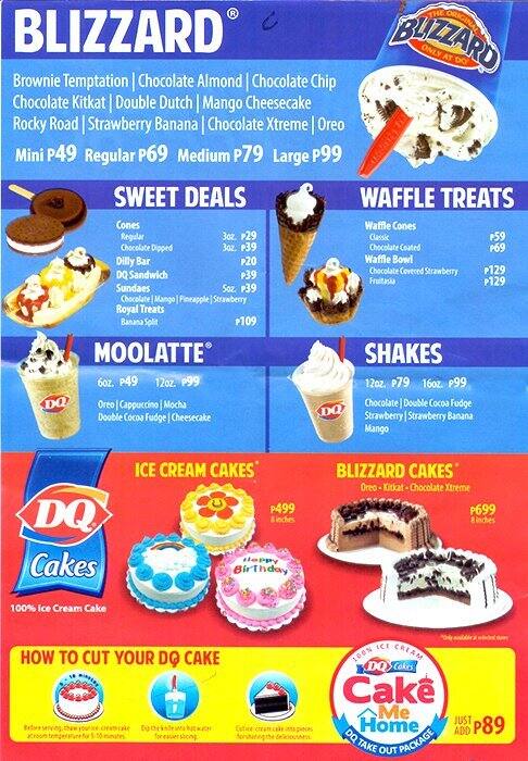 Dairy Queen, New Manila, Quezon City - Zomato Philippines