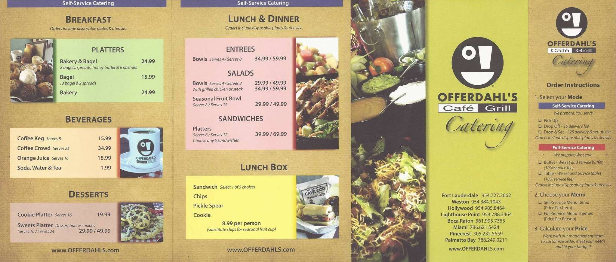 Menu at Offerdahl's Off-The-Grill (Lighthouse Point) restaurant ...