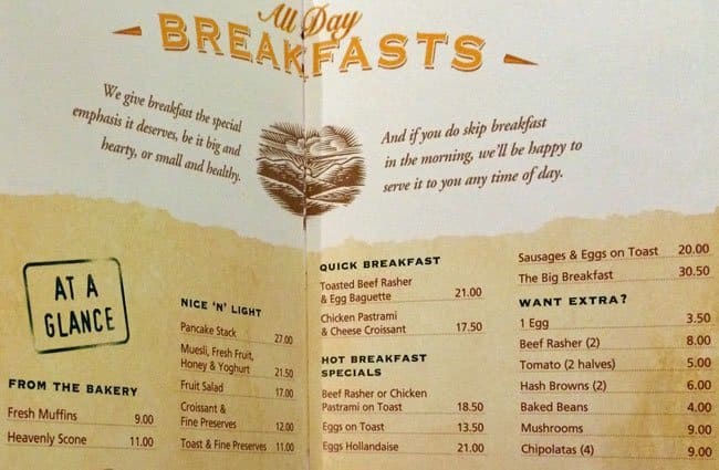 DOME Menu, Menu for DOME, Kuala Lumpur City Center, Kuala Lumpur ...