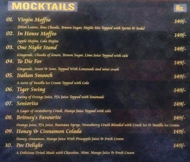 Club 99 Menu, Menu for Club 99, Vaishali Nagar, Jaipur - Zomato