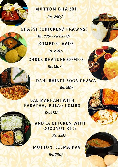 Menu of Combo10, Mahim, Mumbai