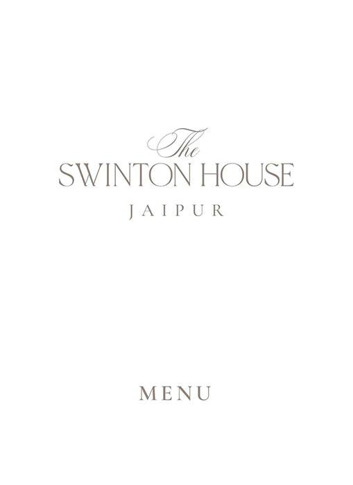 Menu of The Yard - The Swinton House, MI Road, Jaipur