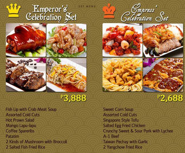 Menu at Wang Fu Chinese Bistro restaurant, Quezon City, Unit 201 Don A ...