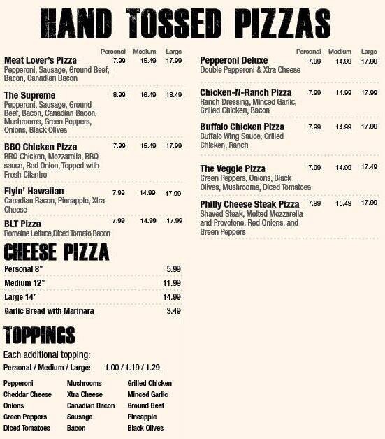 Menu at The Draft Restaurant and Sports Bar, Oceanside, Oceanside Blvd