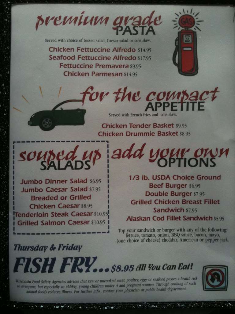 Menu at Eddie's World Famous Ribs pub & bar, Superior