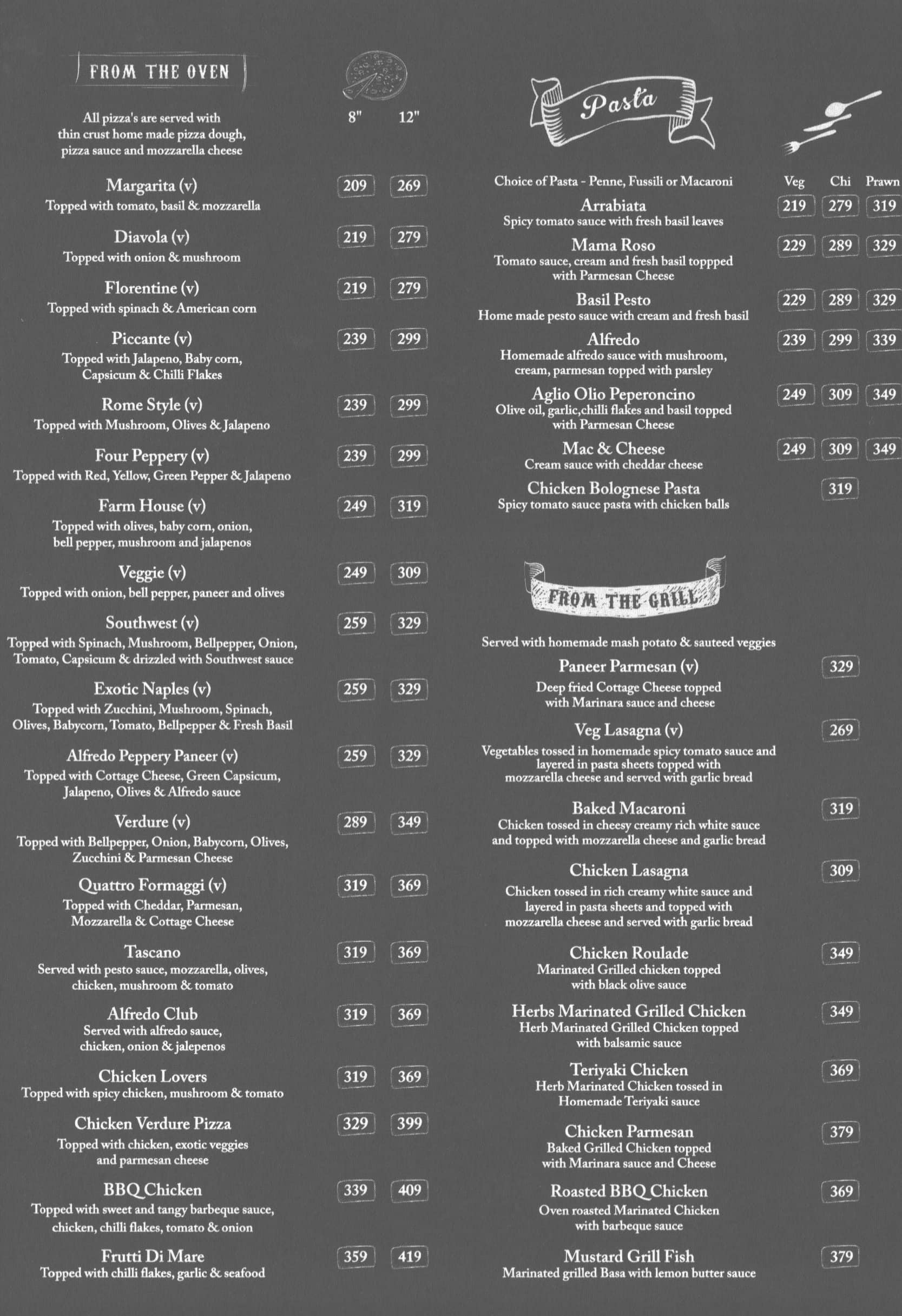 Menu at Cafe Junction, Thane, Ground Floor