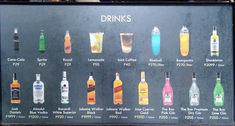 Menu at CargoFish restaurant, Taguig, Unit K4-1A 4th Floor Uptown Mall BGC