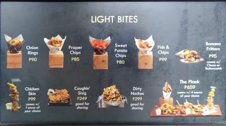 Menu at CargoFish restaurant, Taguig, Unit K4-1A 4th Floor Uptown Mall BGC
