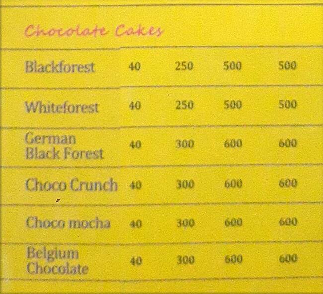 Menu at Waffle World, Navi Mumbai