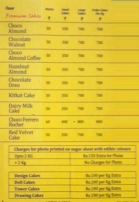 Menu at Waffle World, Navi Mumbai