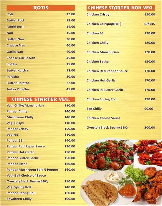 Menu of DhabaHouse, Kalyan, Thane