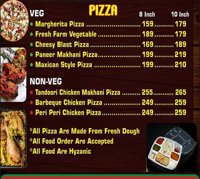 Menu of The Meal Box, Magarpatta, Pune
