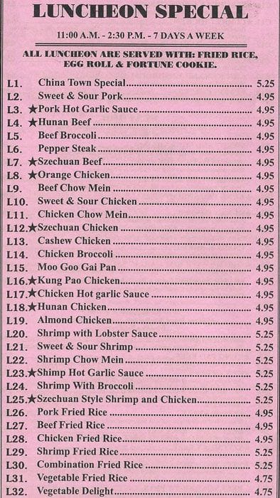 Menu at Skillman Wok of West Fort Worth restaurant, Fort Worth, Camp ...