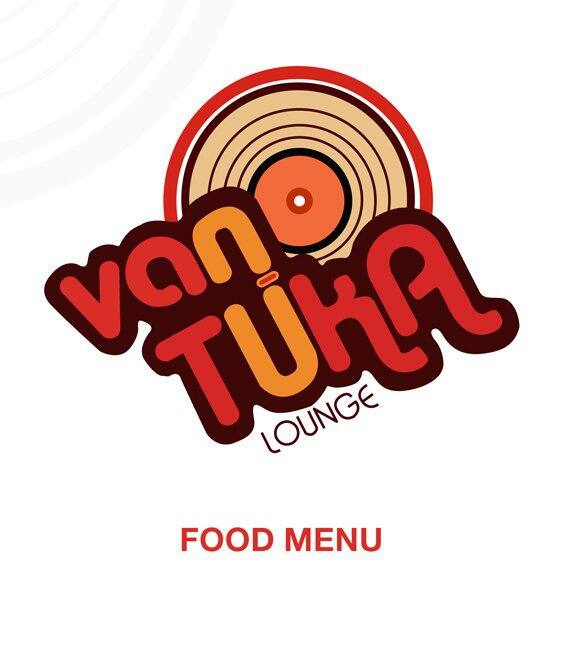 Menu at van Tuka Lounge, Pretoria, No.1214 Aubrey Matlakala St