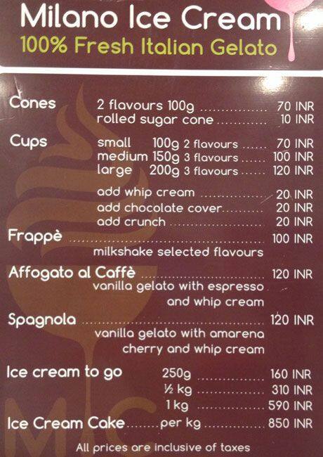 Milano Ice Cream, Pallimukku, Kochi - Zomato