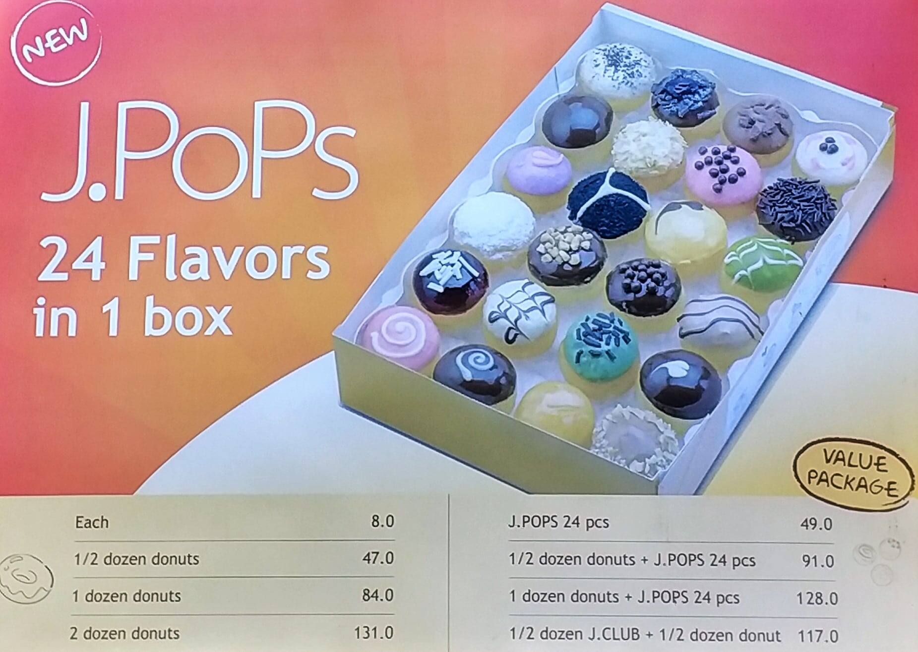 Menu at J.CO Donuts & Coffee cafe, Bandung