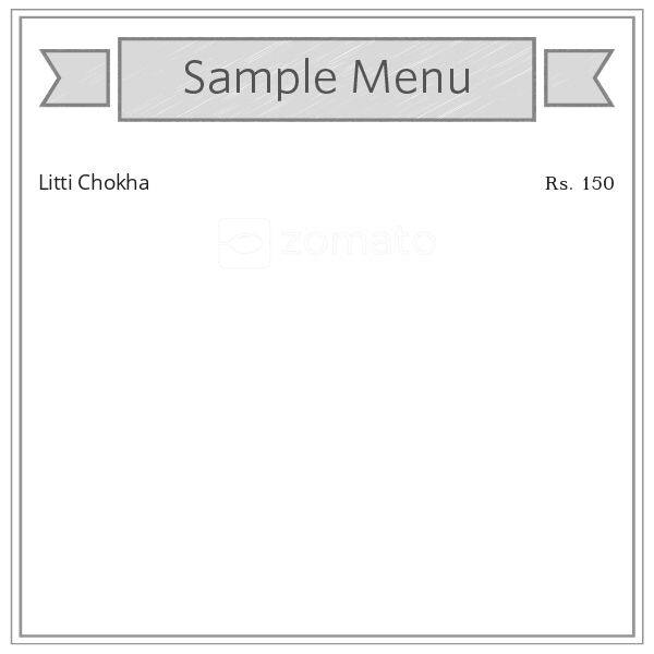 Menu of Chokhaa, HSR, Bangalore