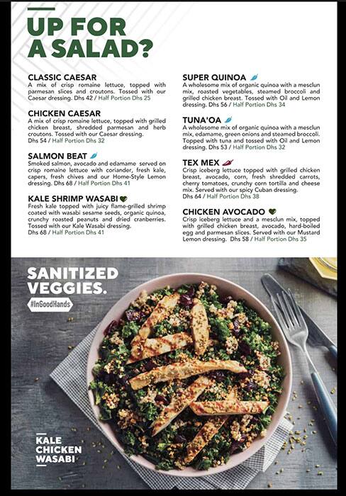 Menu of Roadster Diner, Dubai Hills, Dubai