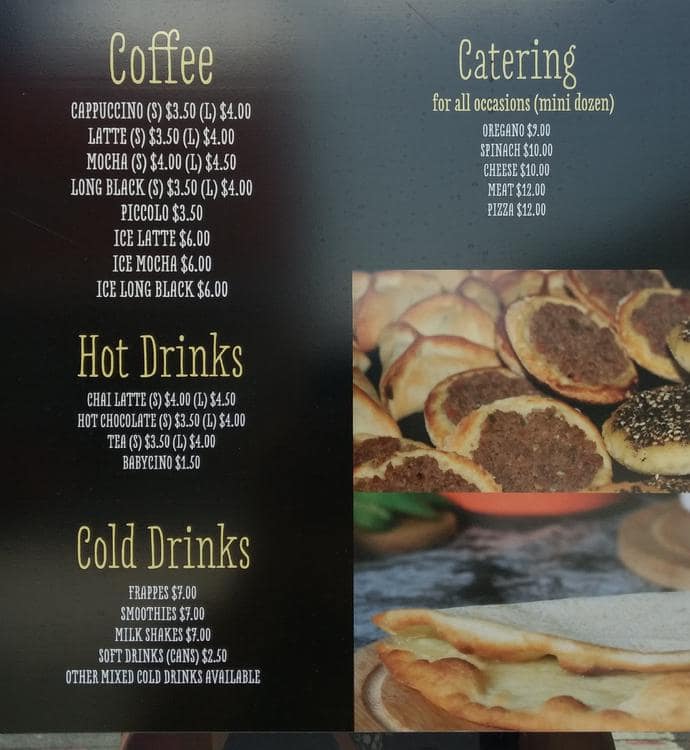 Menu at 363 Cafe Lounge & Bakery Campsie, Campsie