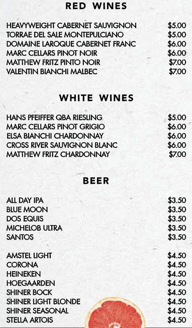 Menu at Central Market cafe, Dallas, E Lovers Ln