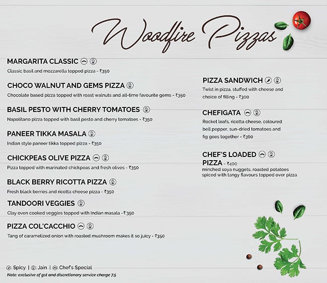 Menu at The Bangalore Cafe, Bengaluru, 4