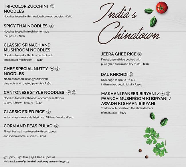 Menu at The Bangalore Cafe, Bengaluru, 4