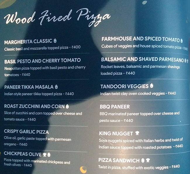 Menu of The Bangalore Cafe, Shanti Nagar, Bangalore