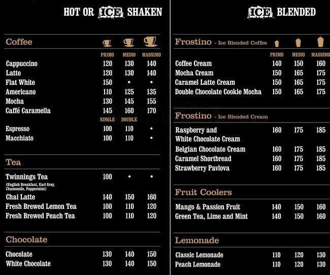 Costa Coffee Menu Menu For Costa Coffee Libis Quezon City Zomato Costa Coffee Menu Menu For Costa Coffee Libis Quezon City Zomato