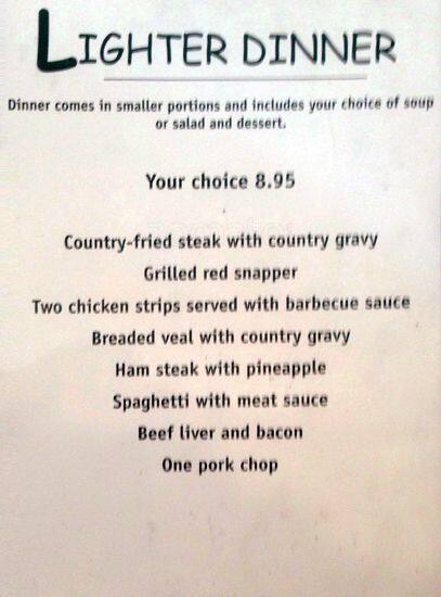 Menu at Colonial Pantry Restaurant, Edmonds, Firdale Ave