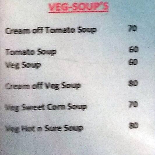 Menu of Deheleez Family Restaurant, Loni, Ghaziabad