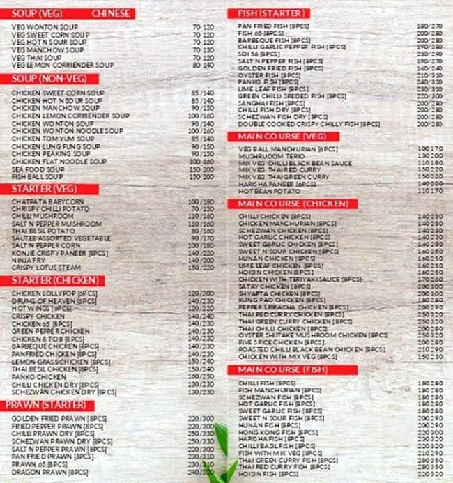Menu of Labonga Dhaba, Garia, Kolkata