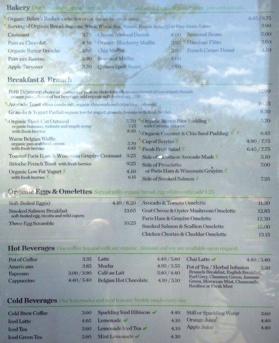 Le Pain Quotidien Menu, Menu for Le Pain Quotidien, Loop, Chicago ...