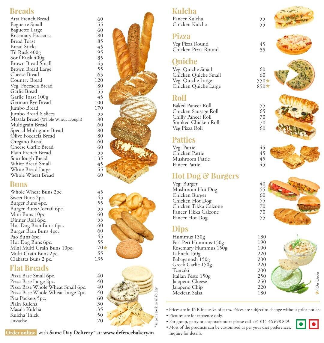 Defence Bakery, Greater Kailash 2 (GK2), New Delhi - Zomato