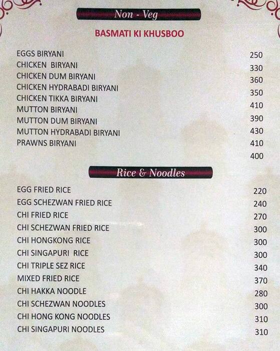 Menu at Bhajan Singh Da Dhaba, Pune, Toll Plaza