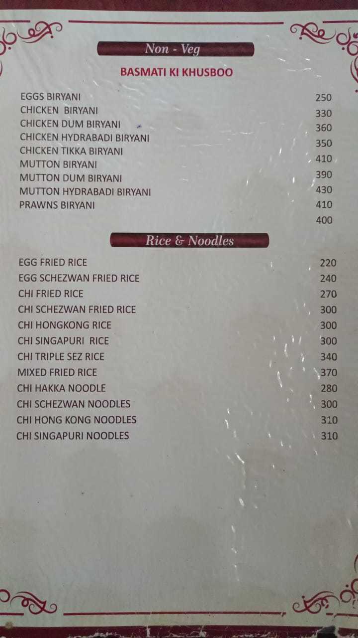 Menu at Bhajan Singh Da Dhaba, Pune, Toll Plaza