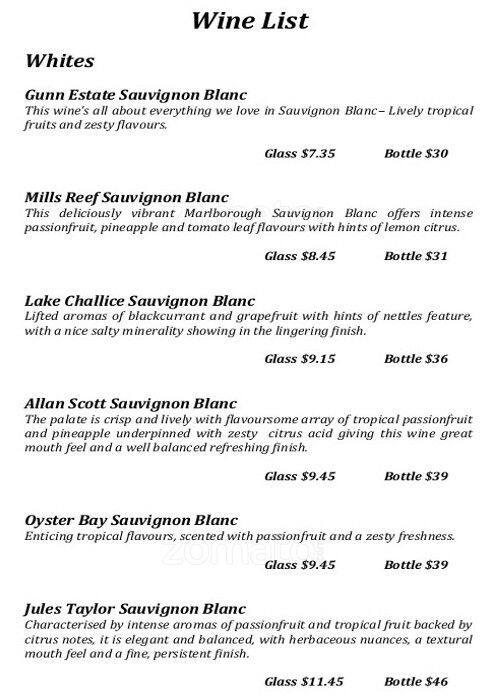 Parrot & Jigger Bar & Restaurant Menu - Menumania/Zomato