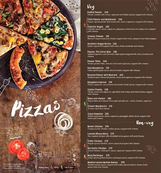 Stoner Menu, Menu for Stoner, Sarjapur Road, Bangalore - Zomato