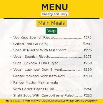 Menu at Food Darzee, Mumbai, Shop 30