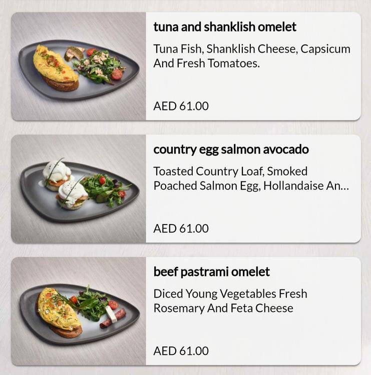 Menu of Al Finjan - Le Méridien Village, Tourist Club Area (Al Zahiyah ...