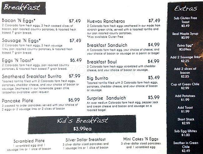Cookies and Crema Menu, Menu for Cookies and Crema, Castle Rock, Denver ...