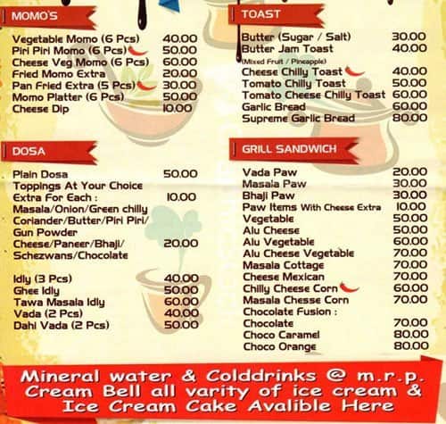 Refuel Menu, Menu for Refuel, Bangur, Kolkata - Zomato