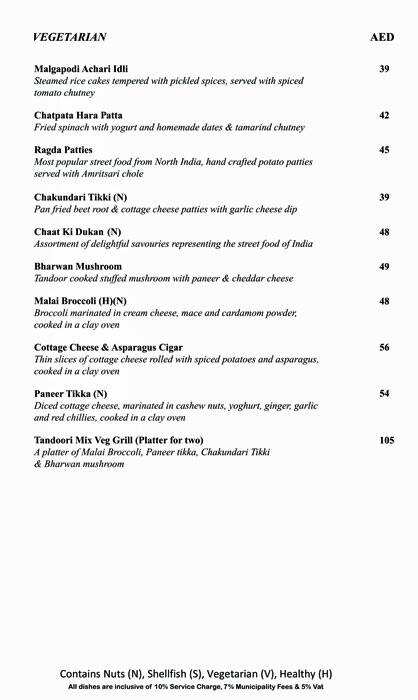 Menu at Mahec - Le Méridien Dubai Hotel & Conference Centre restaurant ...