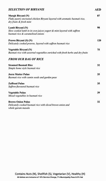 Menu at Mahec - Le Méridien Dubai Hotel & Conference Centre restaurant ...