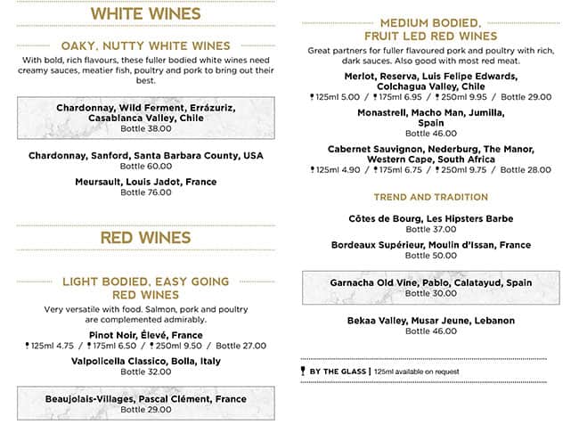 Menu at Marco Pierre White Steakhouse Bar & Grill - Birmingham, Birmingham