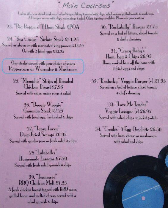 Menu at Golden Lion Pub, Caterham, 2 Town End Cl