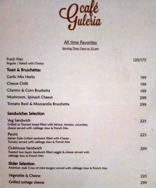 Menu at Lotus Lounge Restaurant, Varanasi, Mansarovar Ghat